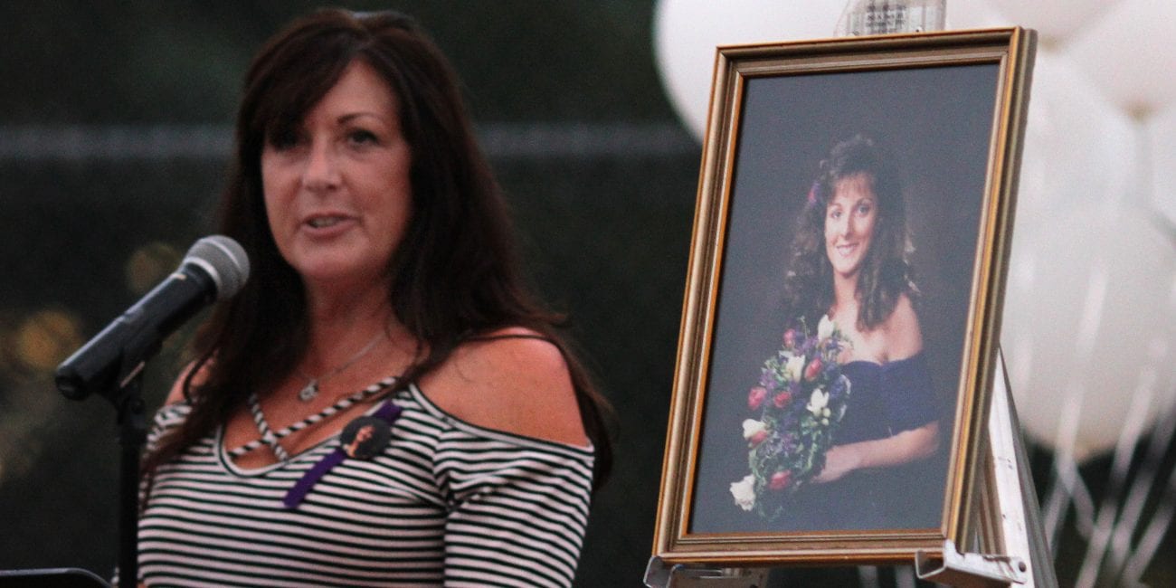 Not rain drops, but tears of joy at ceremony for Susan Taraskiewicz in ...