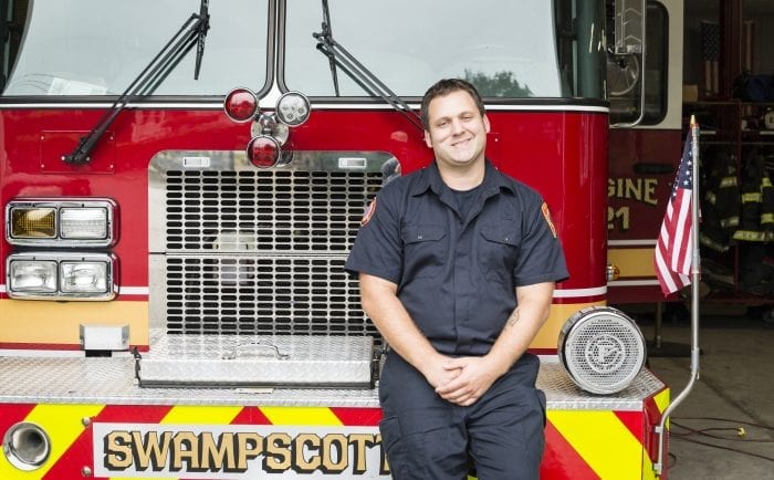 Vousboukis, 35, becomes the youngest lieutenant in the Swampscott Fire ...