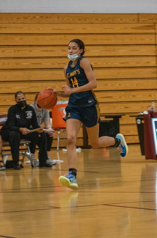 St. Mary's girls basketball continues to show its dominance in big win ...