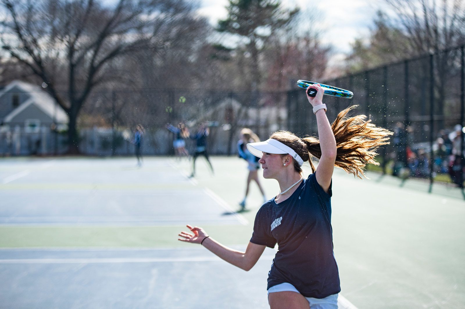 Lynnfield girls tennis sweeps singles matches to beat Swampscott - Itemlive