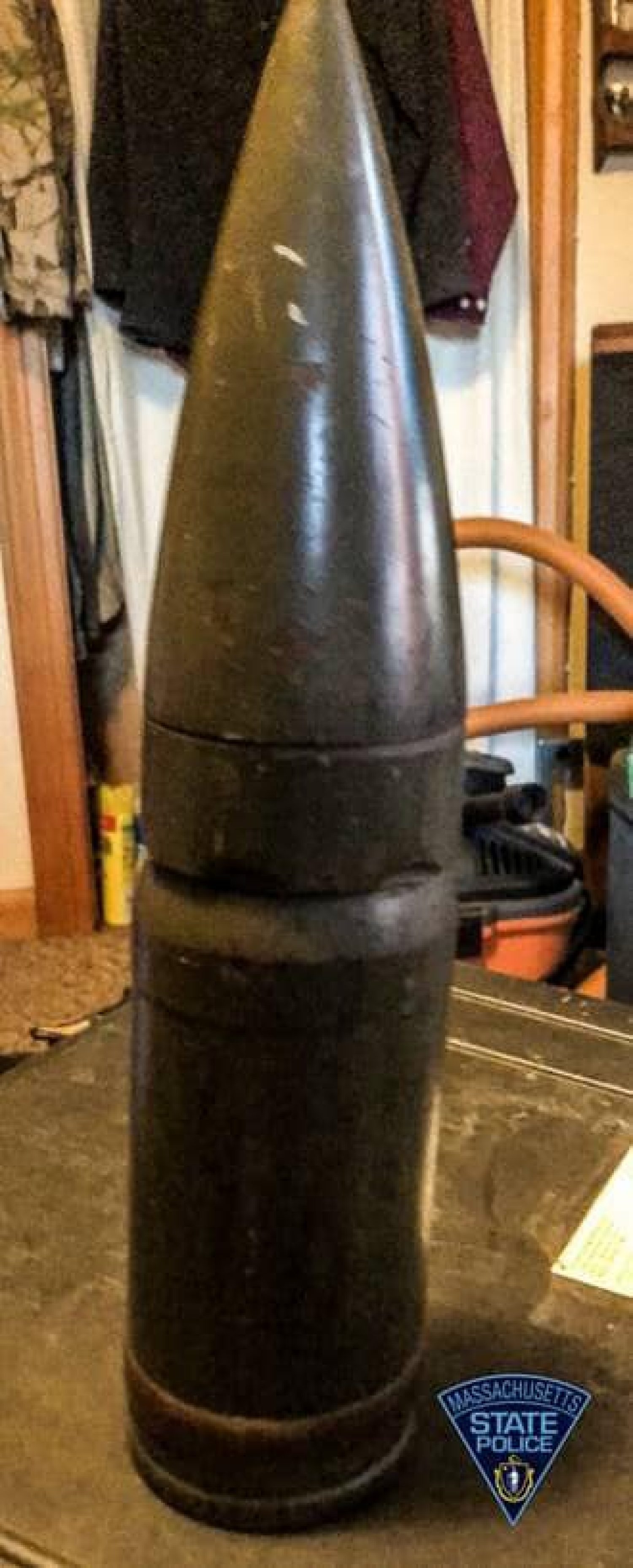 Peabody and state police extract WWII artillery from local home ...