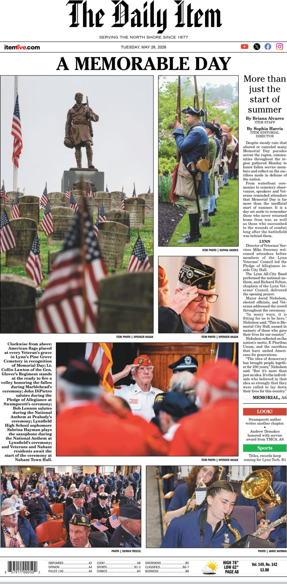 Today's page 1: 5-26-26 - Itemlive