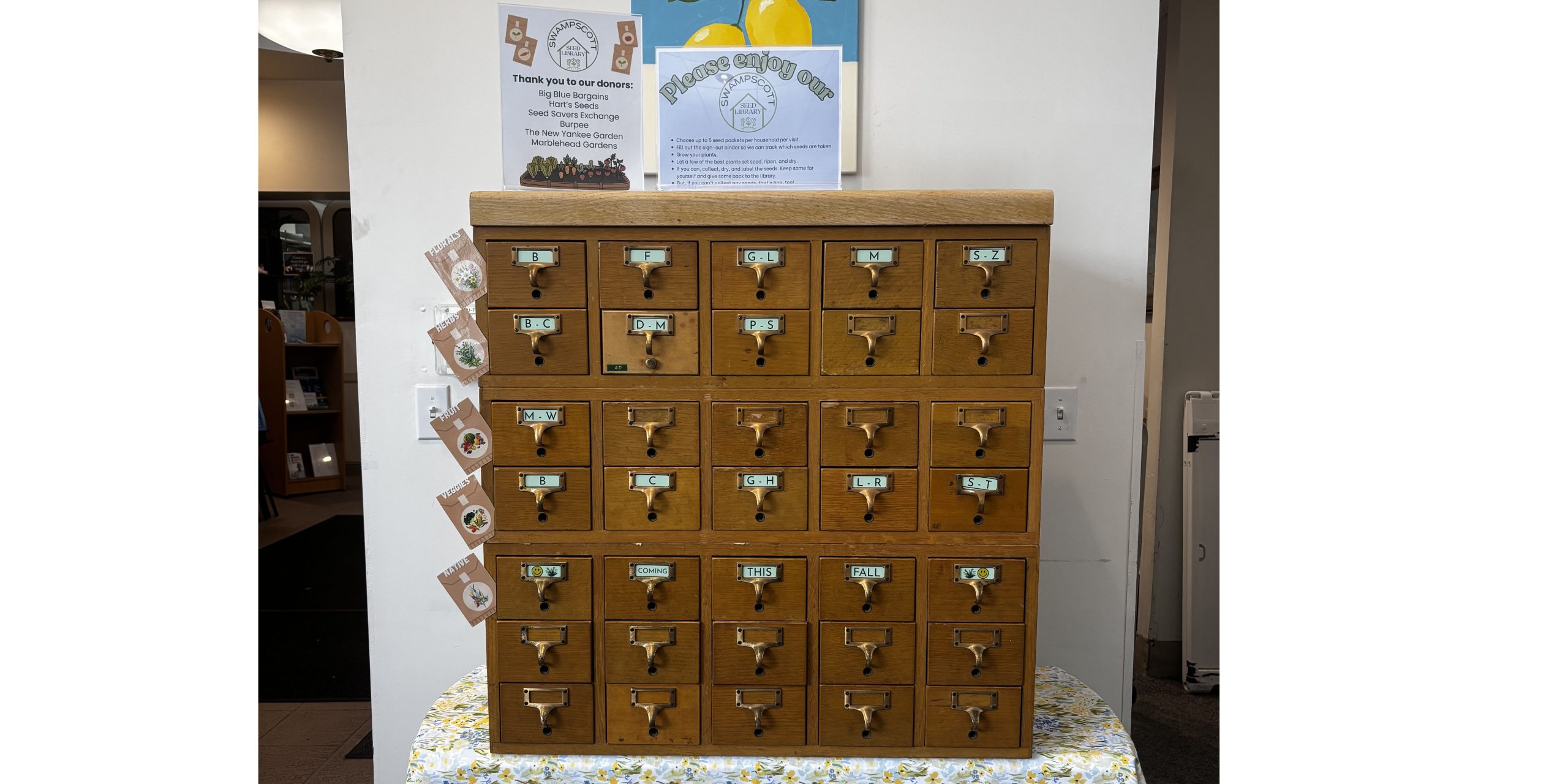 New seed library sprouts in Swampscott - Itemlive